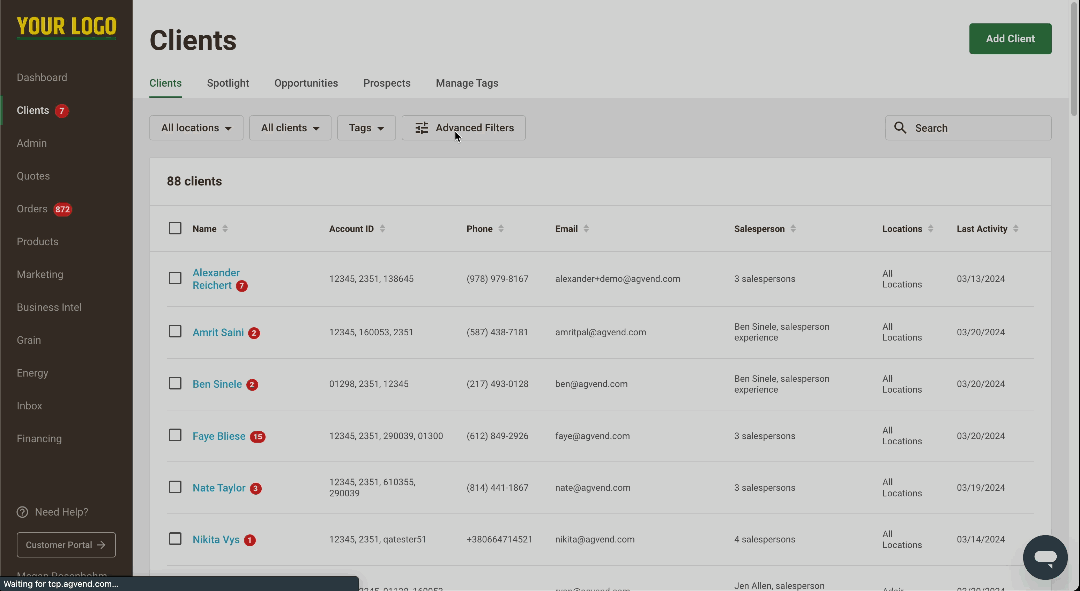 How to Utilize Custom Profiles – AgVend