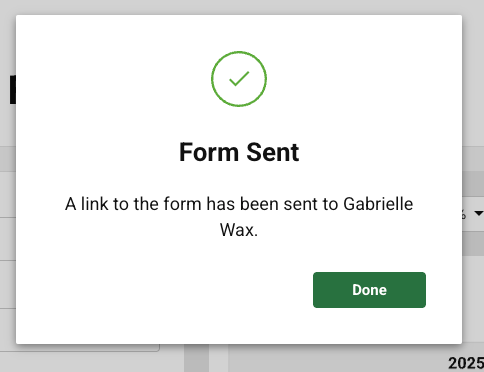 One-to-one sending of Secure Forms – AgVend