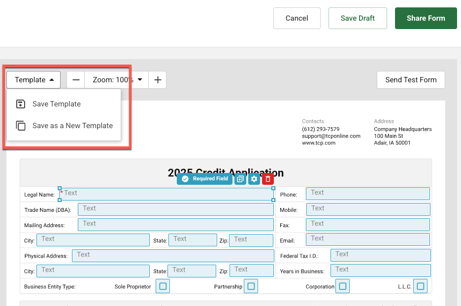 One-to-one sending of Secure Forms – AgVend